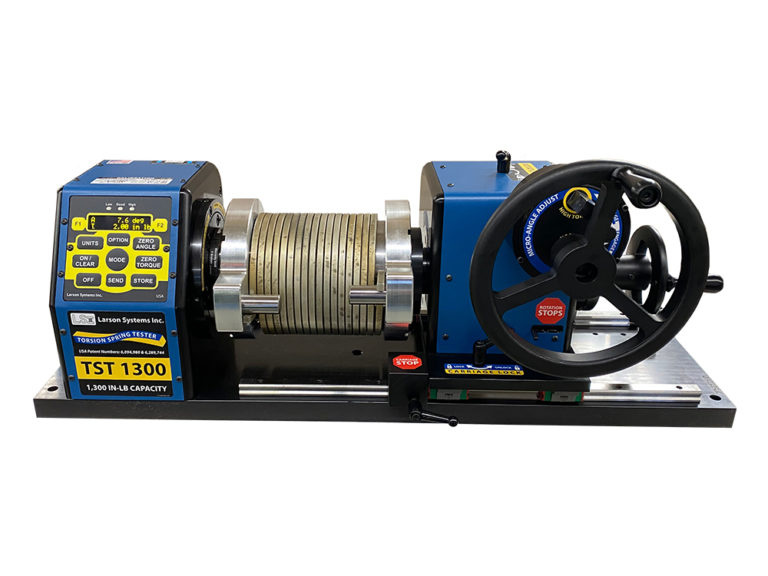 Torsion Spring Testers Archives » Larson Systems Inc.